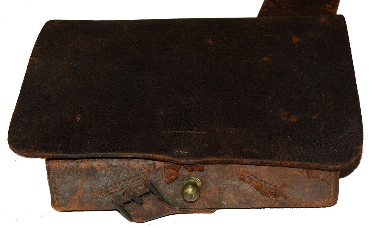 CONFEDERATE CARTRIDGE BOX WITH SLING — Horse Soldier