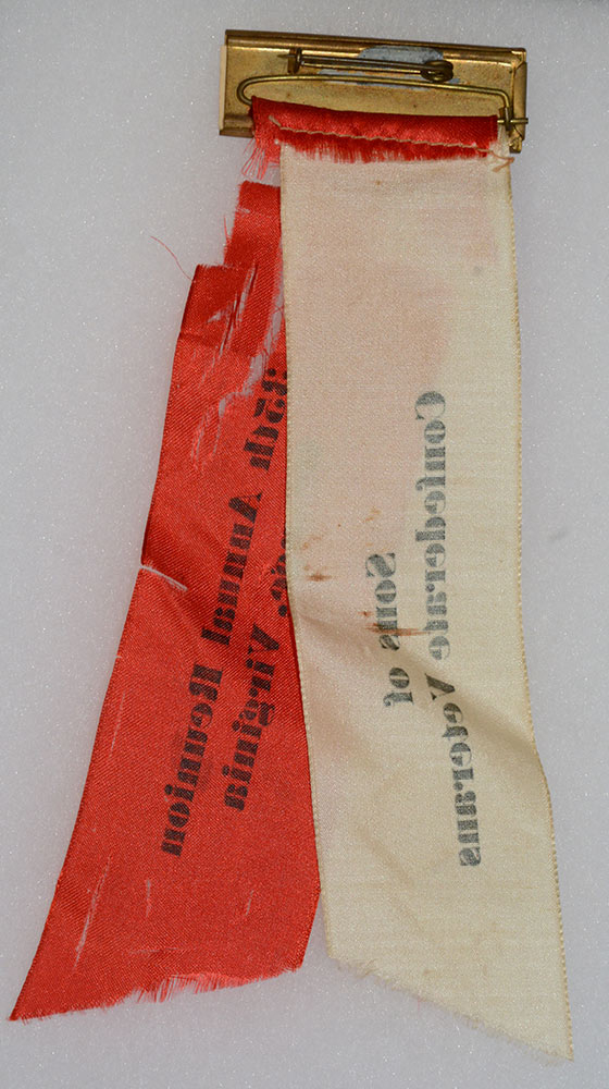 SONS OF CONFEDERATE VETERANS 35th ANNUAL REUNION RIBBON — Horse Soldier