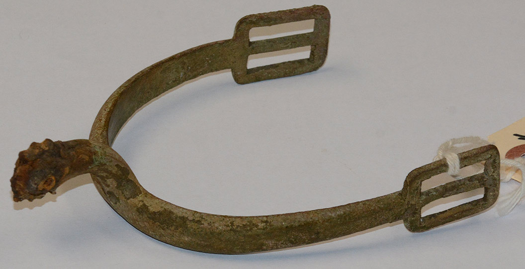 RELIC U.S. CAVALRY SPUR FROM GETTYSBURG, KEN BREAM COLLECTION — Horse ...