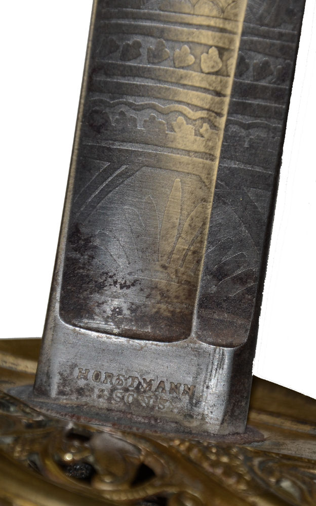 MOUNTED US M1850 STAFF AND FIELD OFFICER’S SWORD BY HORSTMANN & SONS ...