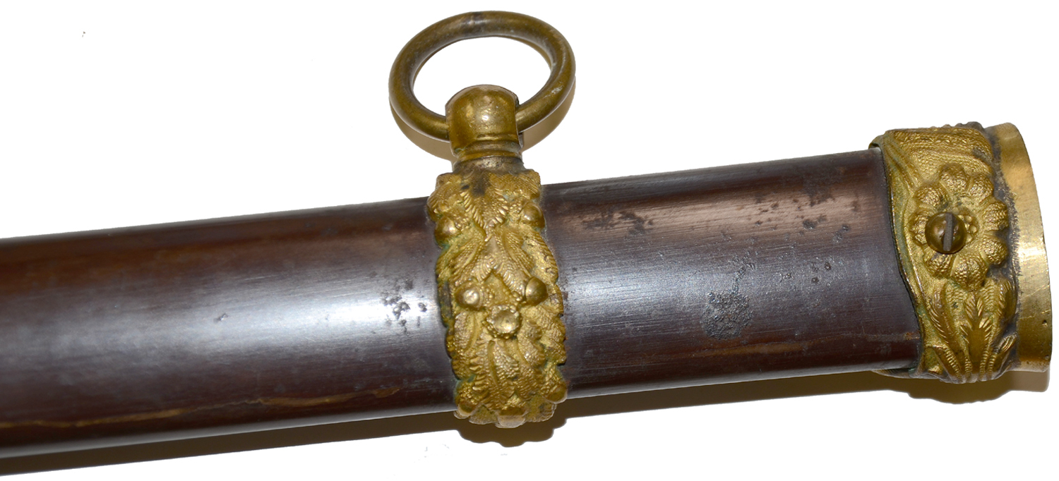GILT BRASS HILT U.S. OFFICER’S SWORD BY CLAUBERG, “PETERSON-75” — Horse ...