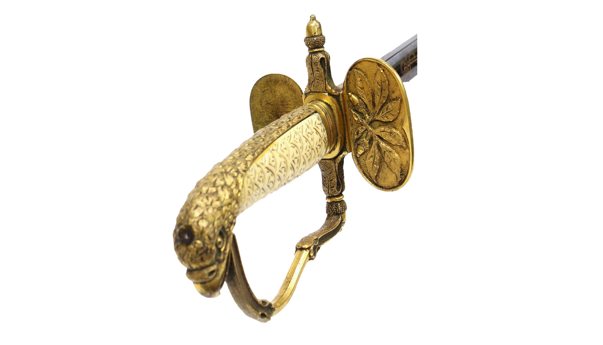 U.S.N. REGULATION SWORD BY JOSEPH RODGERS FOR C. HALL, NORFOLK, VA ...