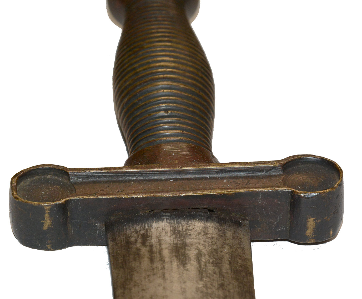 CONFEDERATE McELROY ARTILLERY SHORT SWORD, MACON GEORGIA — Horse Soldier
