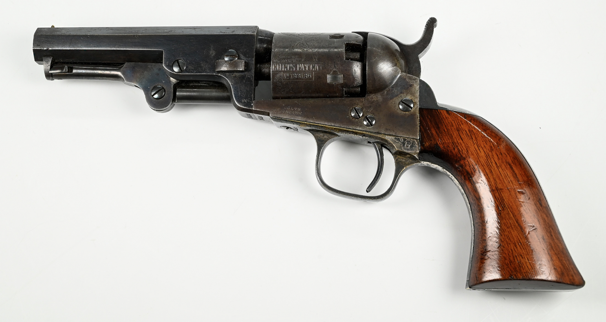 EXCELLENT FOUR-INCH ’49 COLT POCKET: LOADS OF ORIGINAL FINISH! — Horse ...