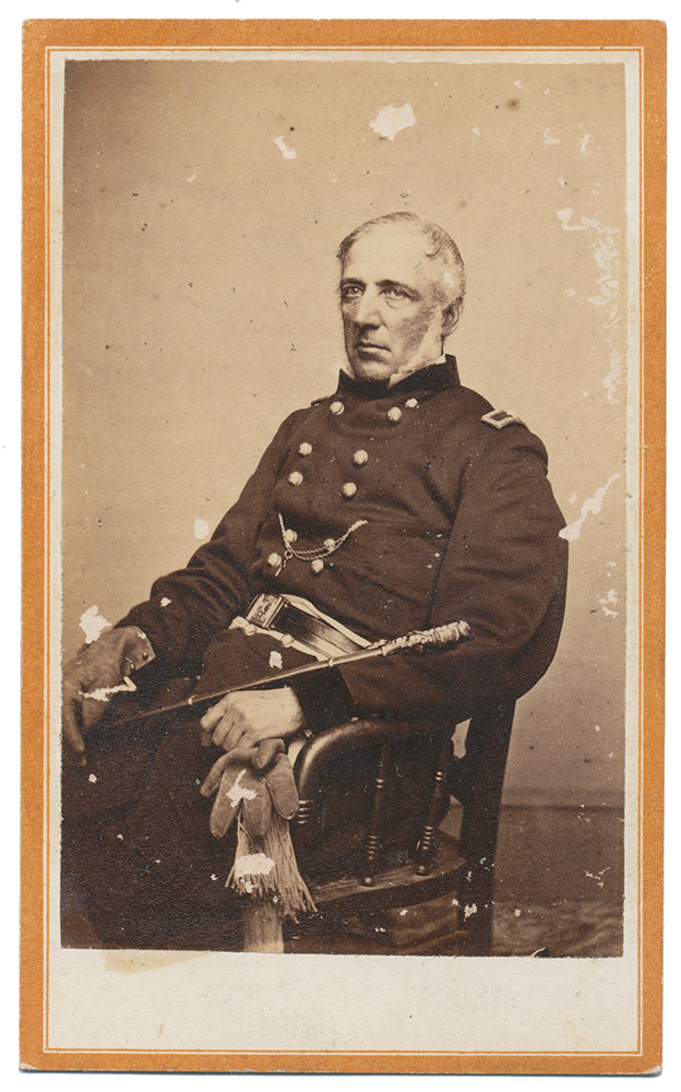 CDV OF GENERAL J.S. WADSWORTH — Horse Soldier