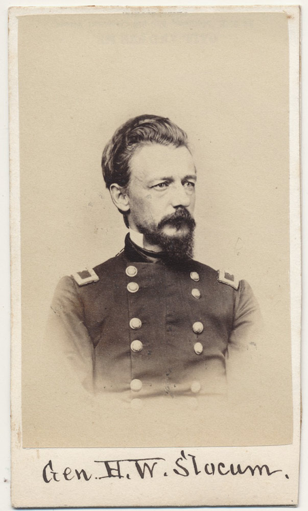 CDV OF FEDERAL GENERAL HENRY W. SLOCUM — Horse Soldier