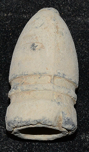 DROPPED CONFEDERATE .58 CALIBER MINIE BALL RECOVERED AT GETTYSBURG ...