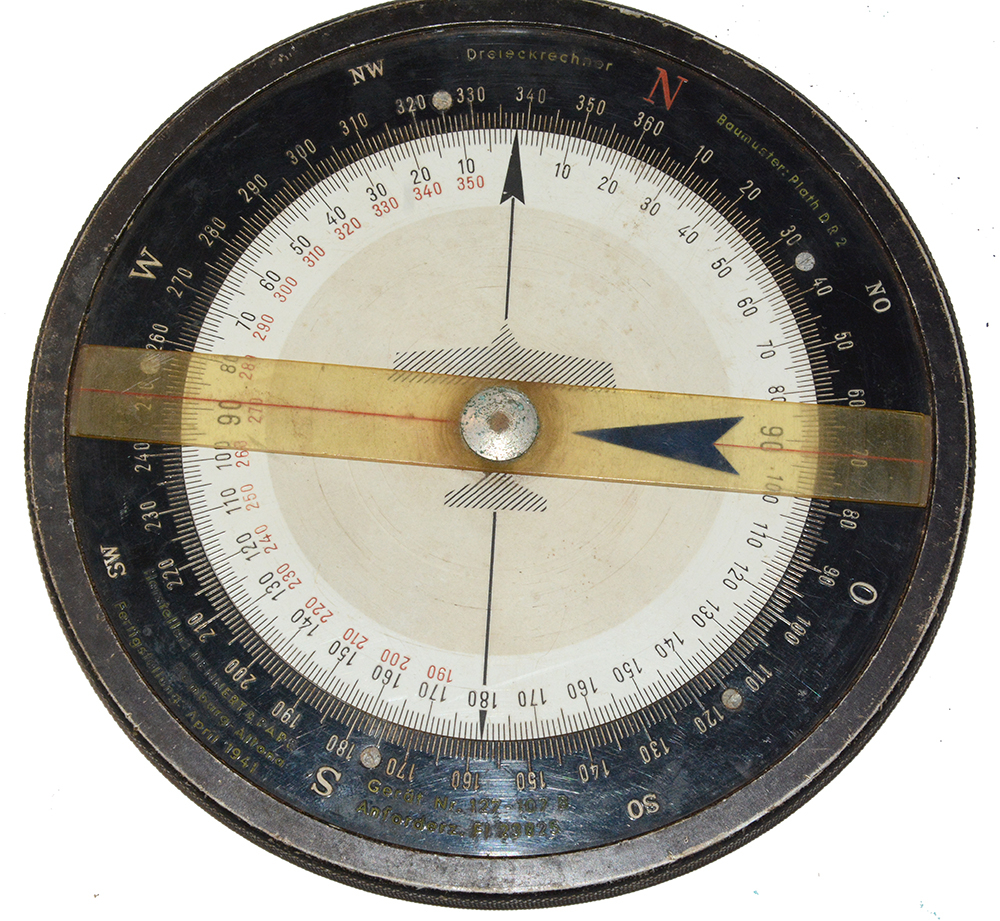 GERMAN LUFTWAFFE WORLD WAR TWO D. R. 2 FLIGHT CALCULATOR — Horse Soldier