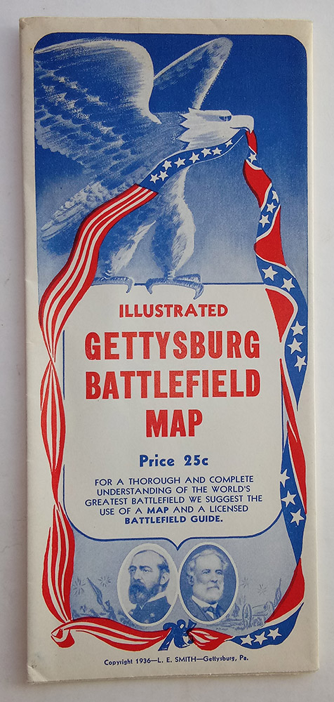 GETTYSBURG BATTLEFIELD MAP — Horse Soldier