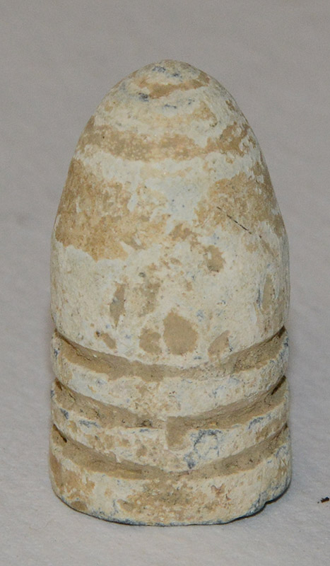 U.S. .58 CALIBER “J.D. CUSTER” BULLET FROM TANEYTOWN ROAD, GETTYSBURG ...
