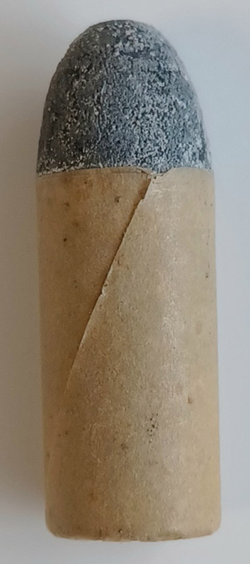 .45 CALIBER PAPER PATCHED CYLINDRICAL WHITWORTH BULLET — Horse Soldier