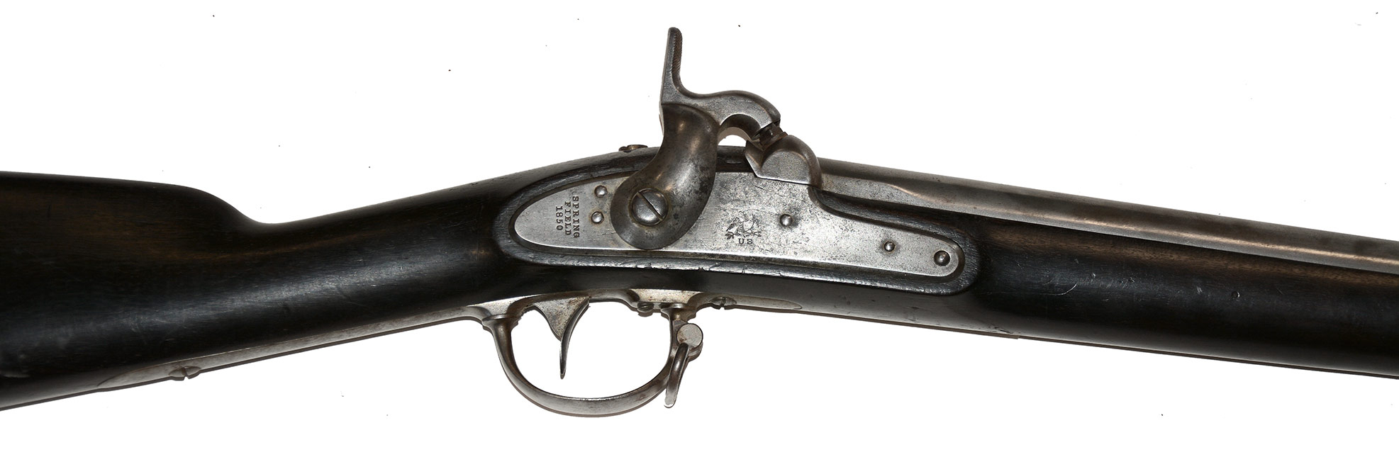 MODEL 1842 SPRINGFIELD MUSKET, DATED 1850 — Horse Soldier