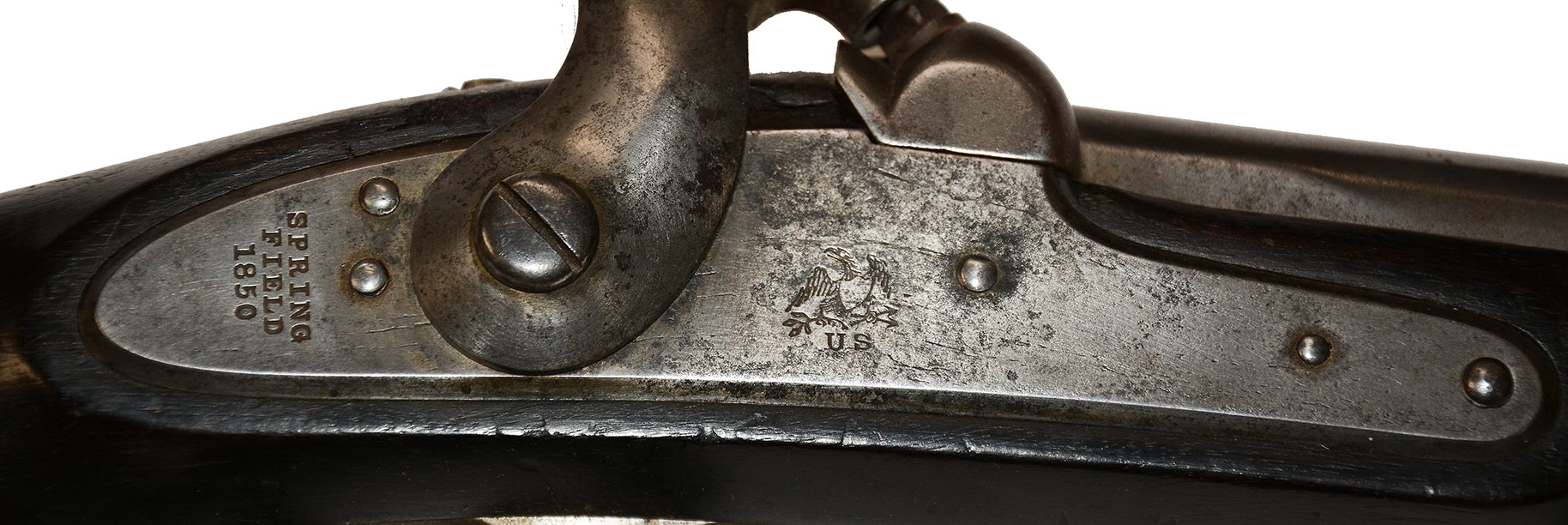 MODEL 1842 SPRINGFIELD MUSKET, DATED 1850 — Horse Soldier