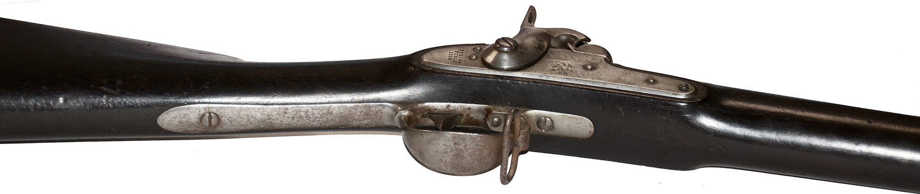 MODEL 1842 SPRINGFIELD MUSKET, DATED 1850 — Horse Soldier