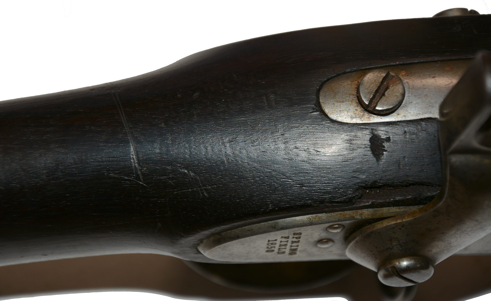 MODEL 1842 SPRINGFIELD MUSKET, DATED 1850 — Horse Soldier
