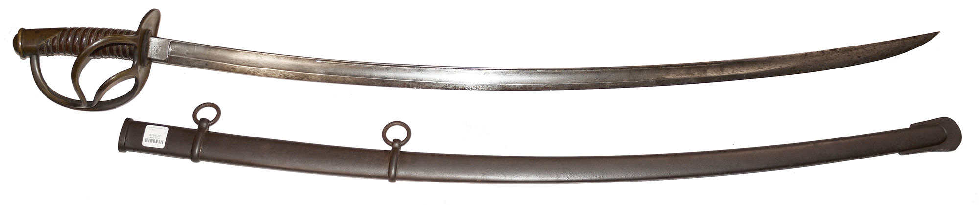 MODEL 1860 CAVALRY SABER BY ROBY DATED 1865 — Horse Soldier