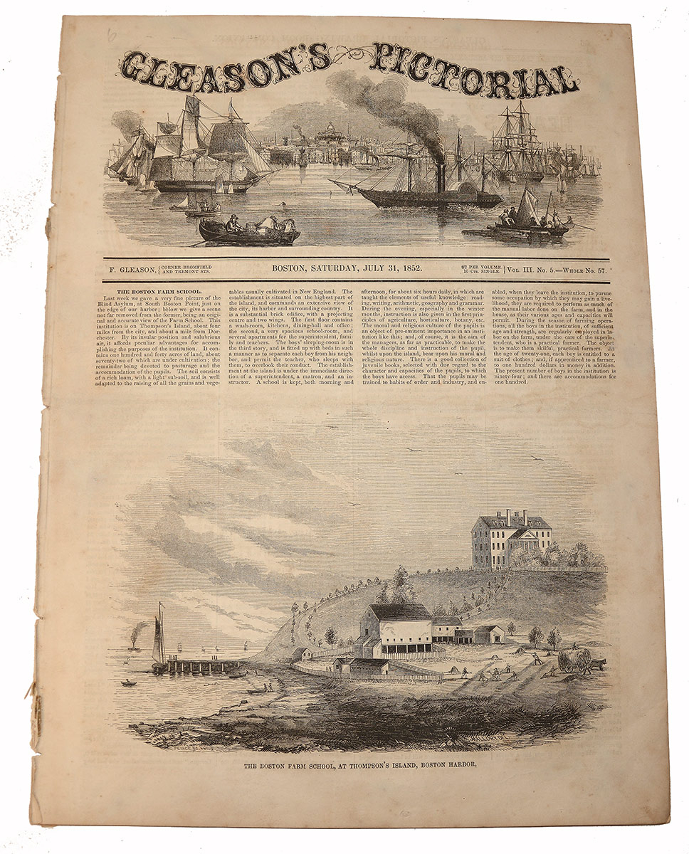 GLEASON’S PICTORIAL FOR JULY 1852-DANIEL WEBSTER AND HENRY CLAY — Horse ...