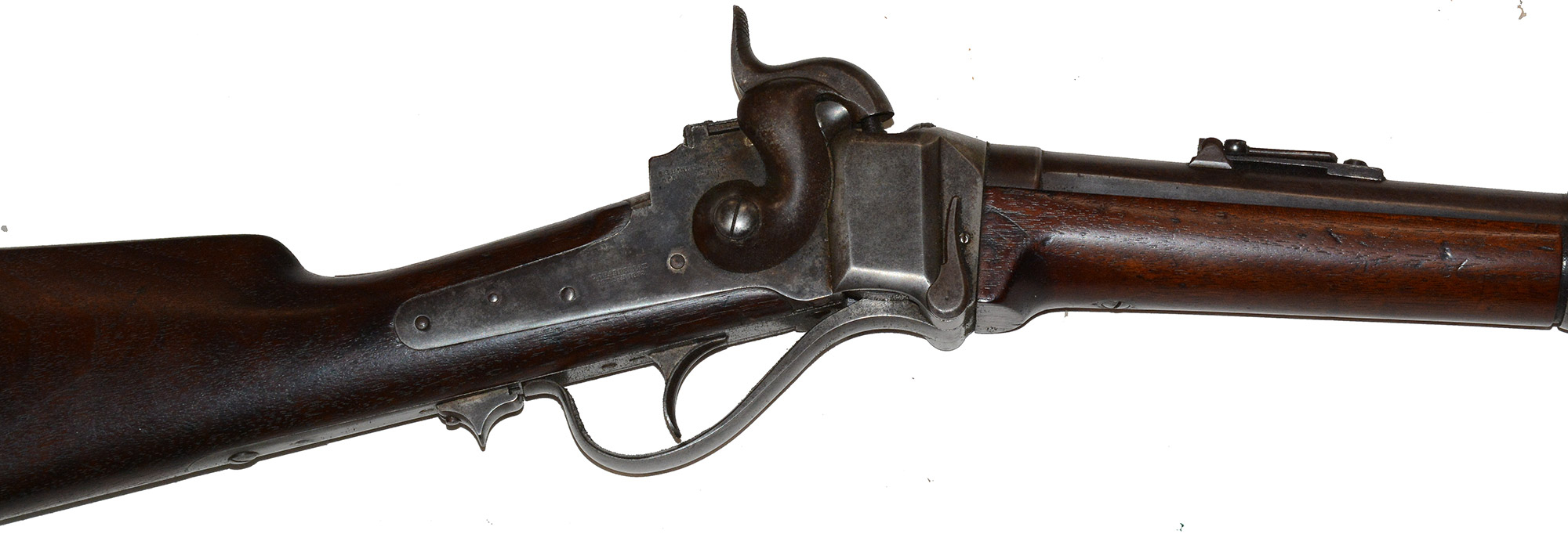 SCARCE USN MITCHELL 1861 CONTRACT NEW MODEL 1859 SHARPS RIFLE — Horse ...