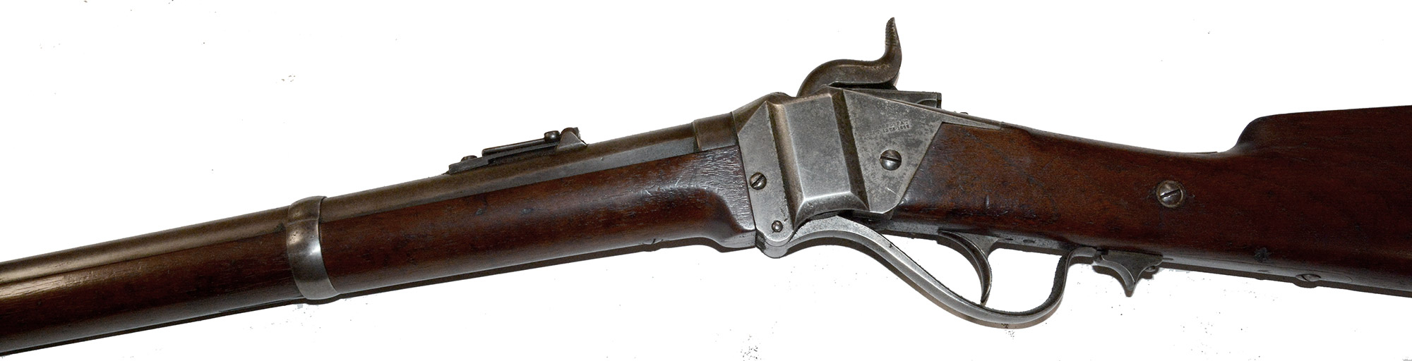 SCARCE USN MITCHELL 1861 CONTRACT NEW MODEL 1859 SHARPS RIFLE — Horse ...