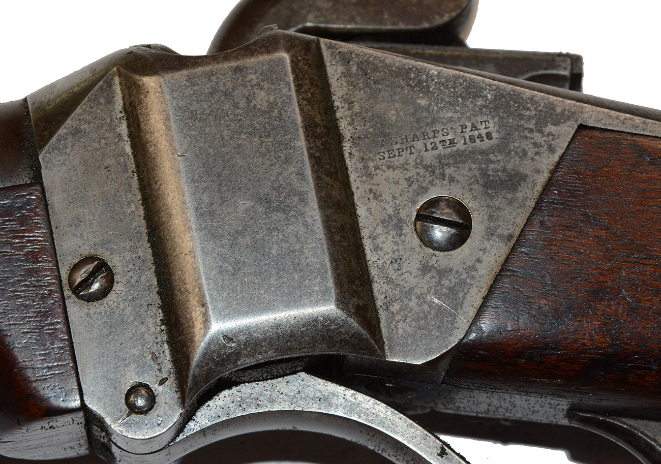 SCARCE USN MITCHELL 1861 CONTRACT NEW MODEL 1859 SHARPS RIFLE — Horse ...