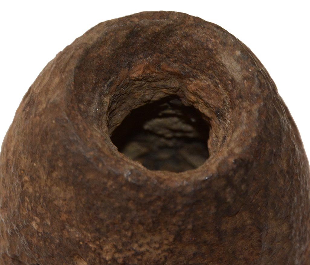 FIRED CONFEDERATE 3-INCH READ SHELL, SIDE LOADER — Horse Soldier