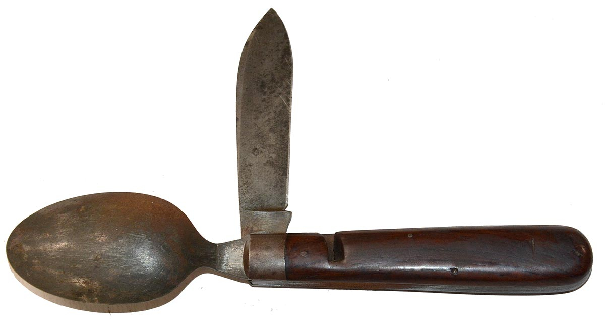 EARLY 20TH CENTURY COMBINATION KNIFE AND SPOON BY CAMILLUS — Horse Soldier