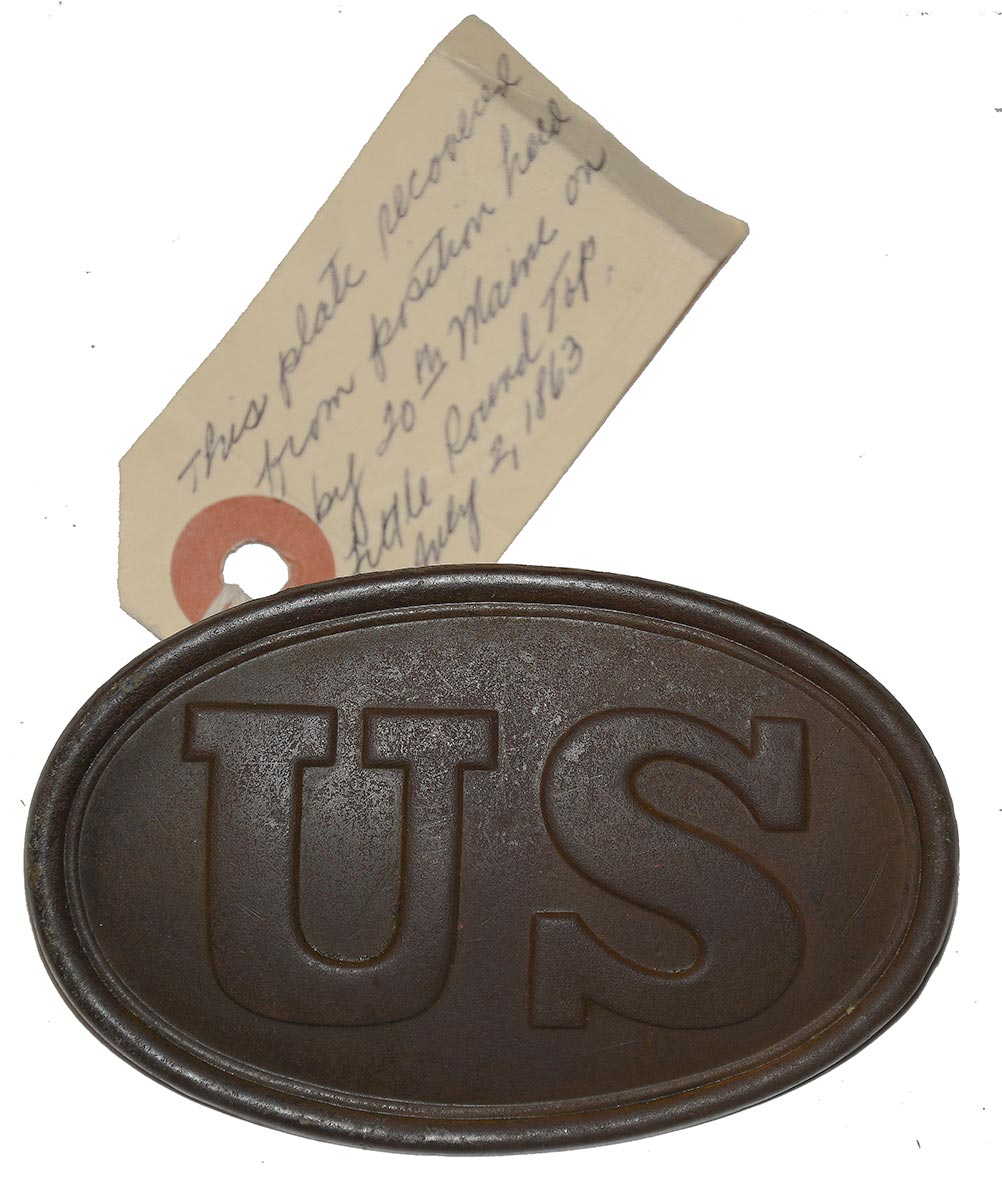 MARKER MARKED CARTIDGE BOX PLATE FROM THE ED MILLER COLLECTION ...