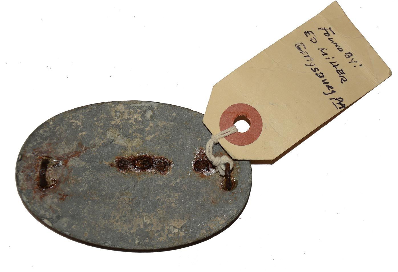 MARKER MARKED CARTIDGE BOX PLATE FROM THE ED MILLER COLLECTION ...