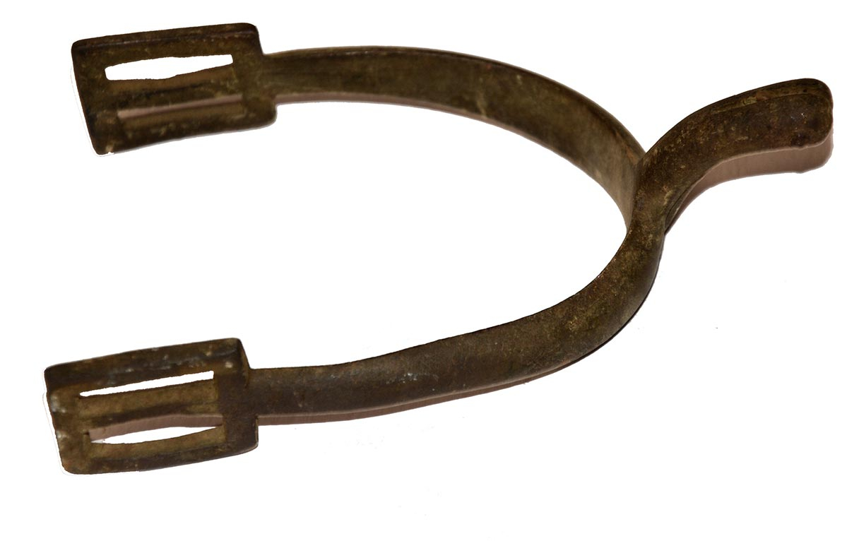 US CIVIL WAR CAVALRY SPUR DUG FROM NEW YORK CAVALRY CAMP NEAR ...