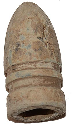 CONFEDERATE .54 CALIBER GARDNER BULLET FROM GETTYSBURG FIELD HOSPITAL ...