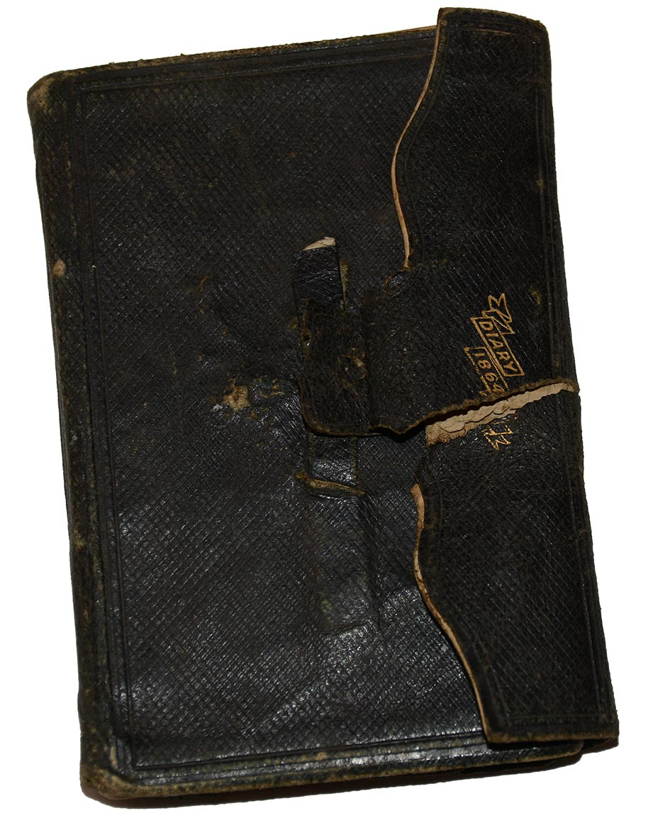 1864 SOLDIER POCKET DIARY - SERGEANT LEROY TERRY, 121ST NEW YORK ...