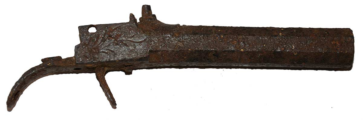 RELIC SINGLE-SHOT BELGIAN BOOT PISTOL — Horse Soldier