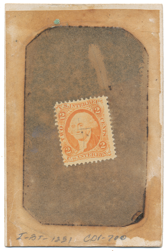 TINTYPE (IN CDV MOUNT) OF UNIDENTIFIED CONFEDERATE, FROM MOSBY ALBUM ...