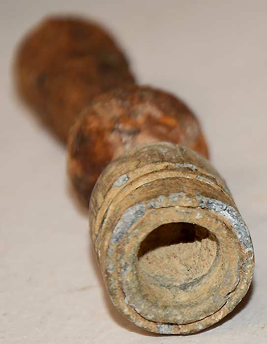 RELIC BULLET SCREW WITH CONFEDERATE GARDNER BULLET STILL ATTACHED ...