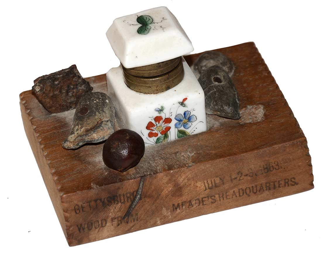 GETTYSBURG RELIC DESK SET BY JOHN GOOD — Horse Soldier