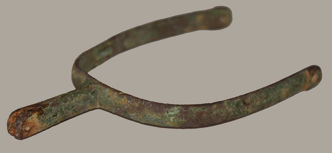 US / CS CIVILIAN STYLE SPUR FROM CHANCELLORSVILLE, VA — Horse Soldier