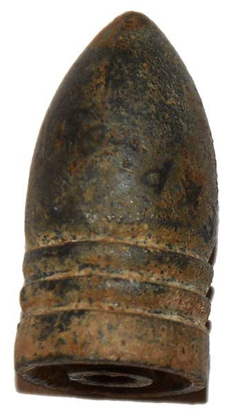 .58 CALIBER GARDINER EXPLOSIVE BULLET FROM CHANCELLORSVILLE — Horse Soldier