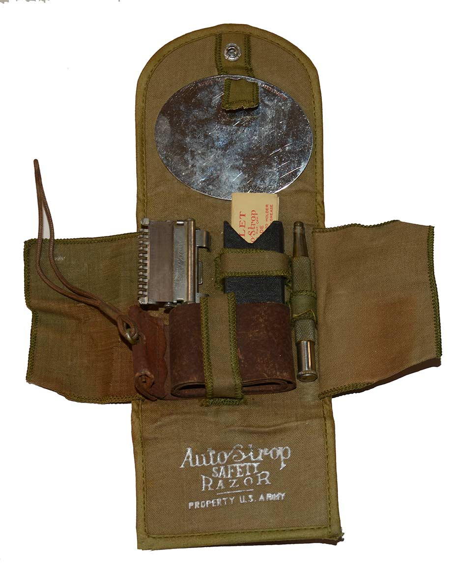 US WORLD WAR ONE AUTO STROP SHAVING KIT IN EXCELLENT CONDITION — Horse ...