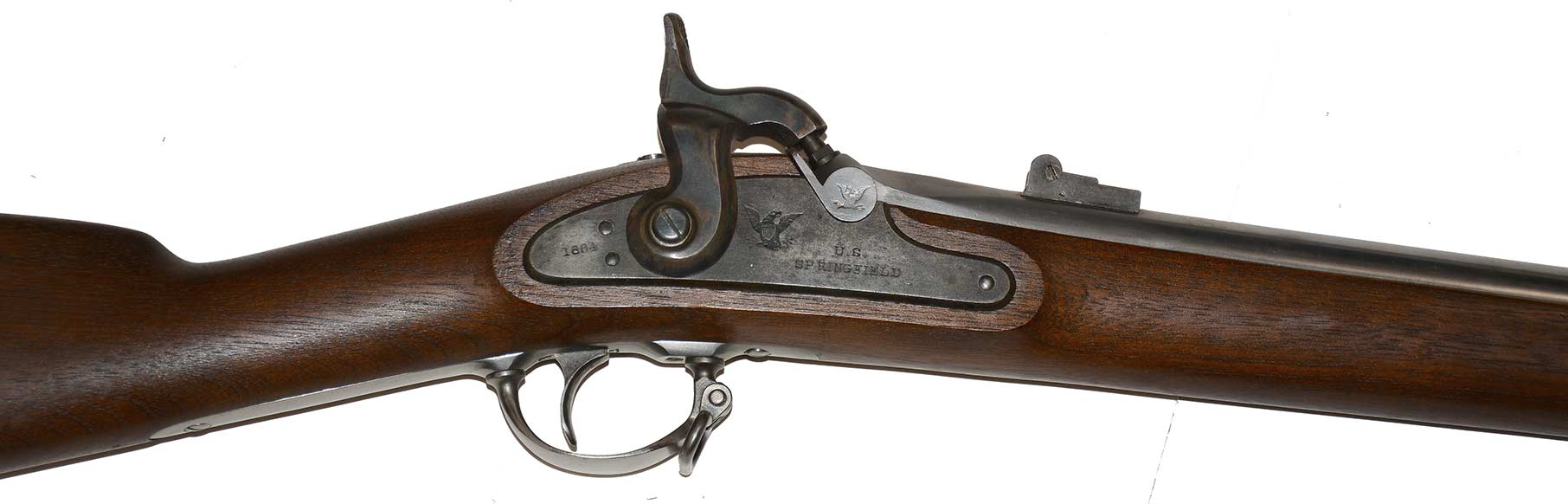 MINTY SPRINGFIELD M1863, TYPE II, RIFLE MUSKET, DATED 1864 — Horse Soldier