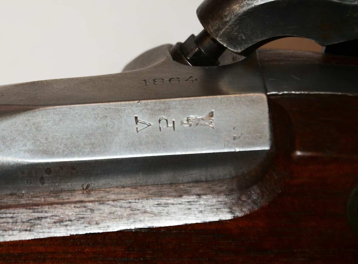 MINTY SPRINGFIELD M1863, TYPE II, RIFLE MUSKET, DATED 1864 — Horse Soldier
