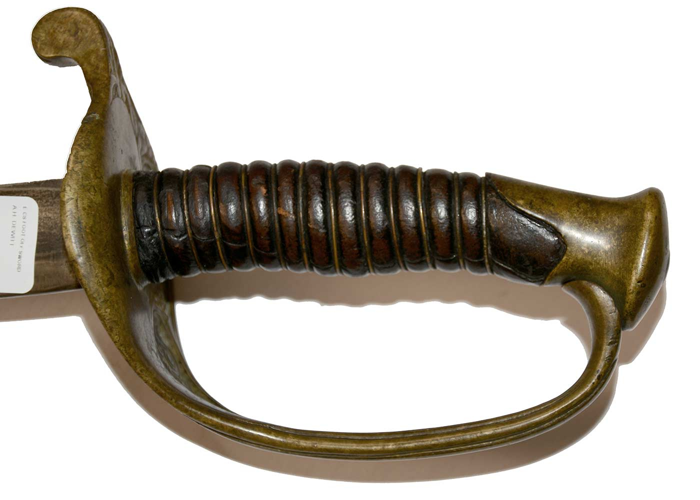 SCARCE CONFEDERATE A.H. DEWITT FOOT OFFICER’S SWORD WITH LEATHER AND ...