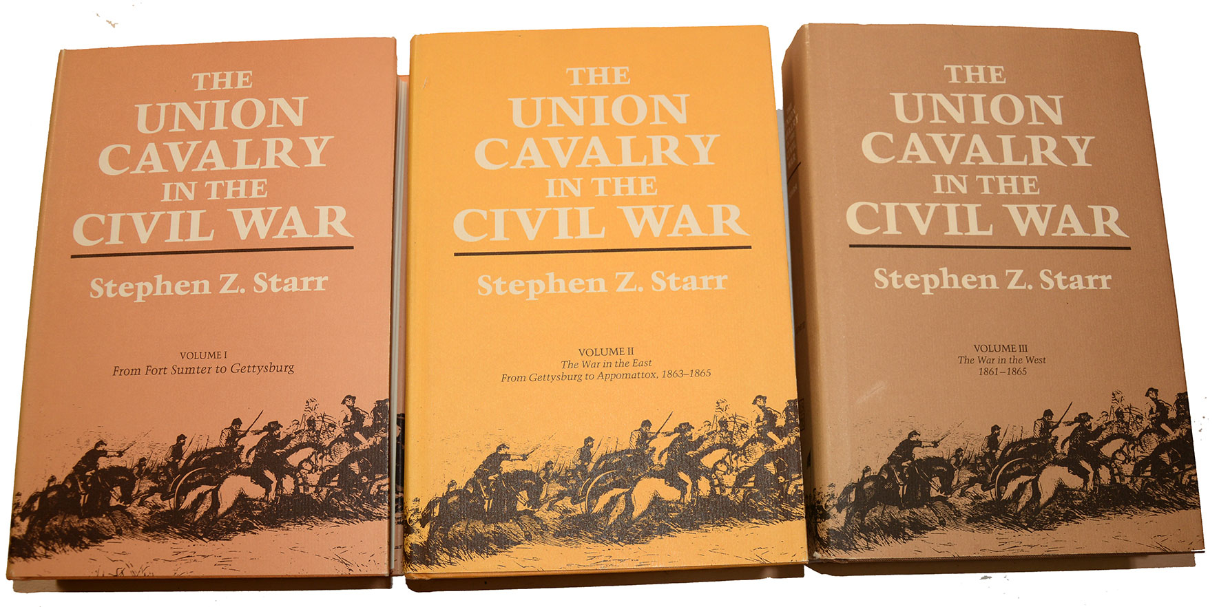 THREE VOLUME STUDY TITLED “THE UNION CAVALRY IN THE CIVIL WAR” — Horse ...
