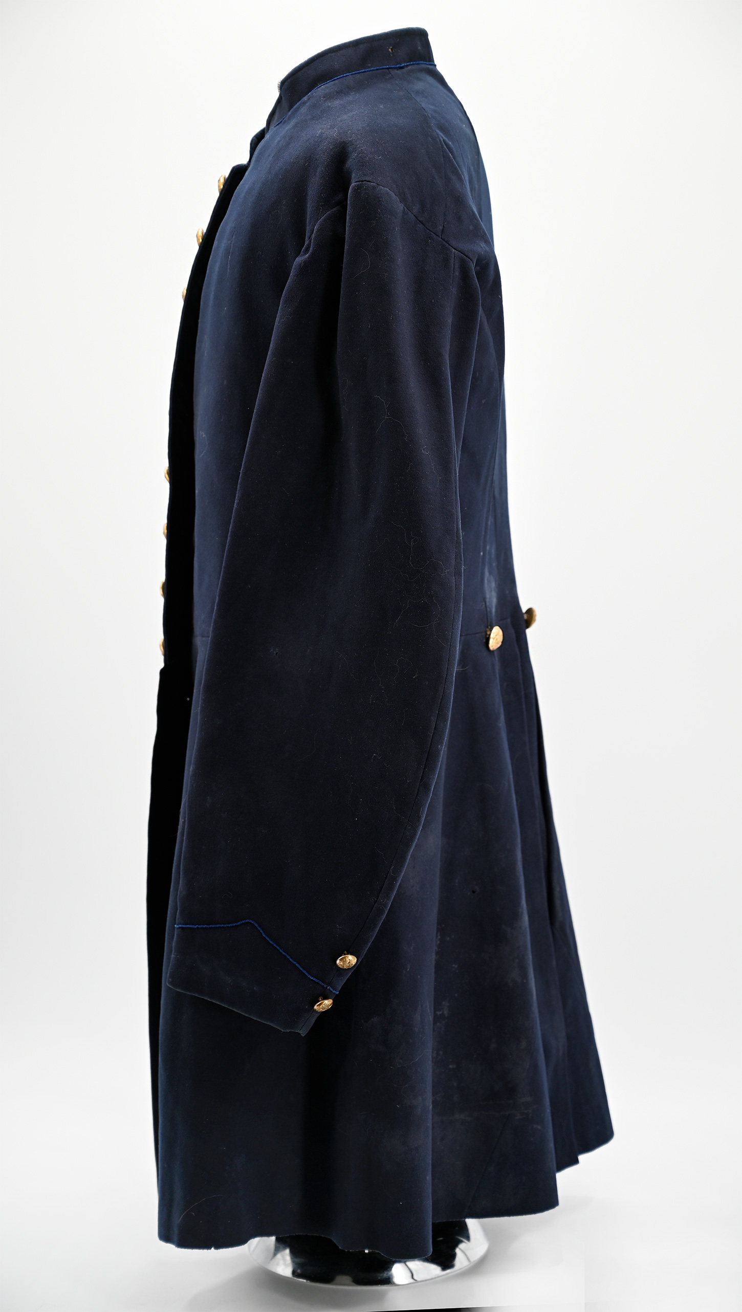 FORAGE CAP, FROCK COAT, AND HANDKERCHIEF OF SETH F. PLUMB 8th CT, KIA ...