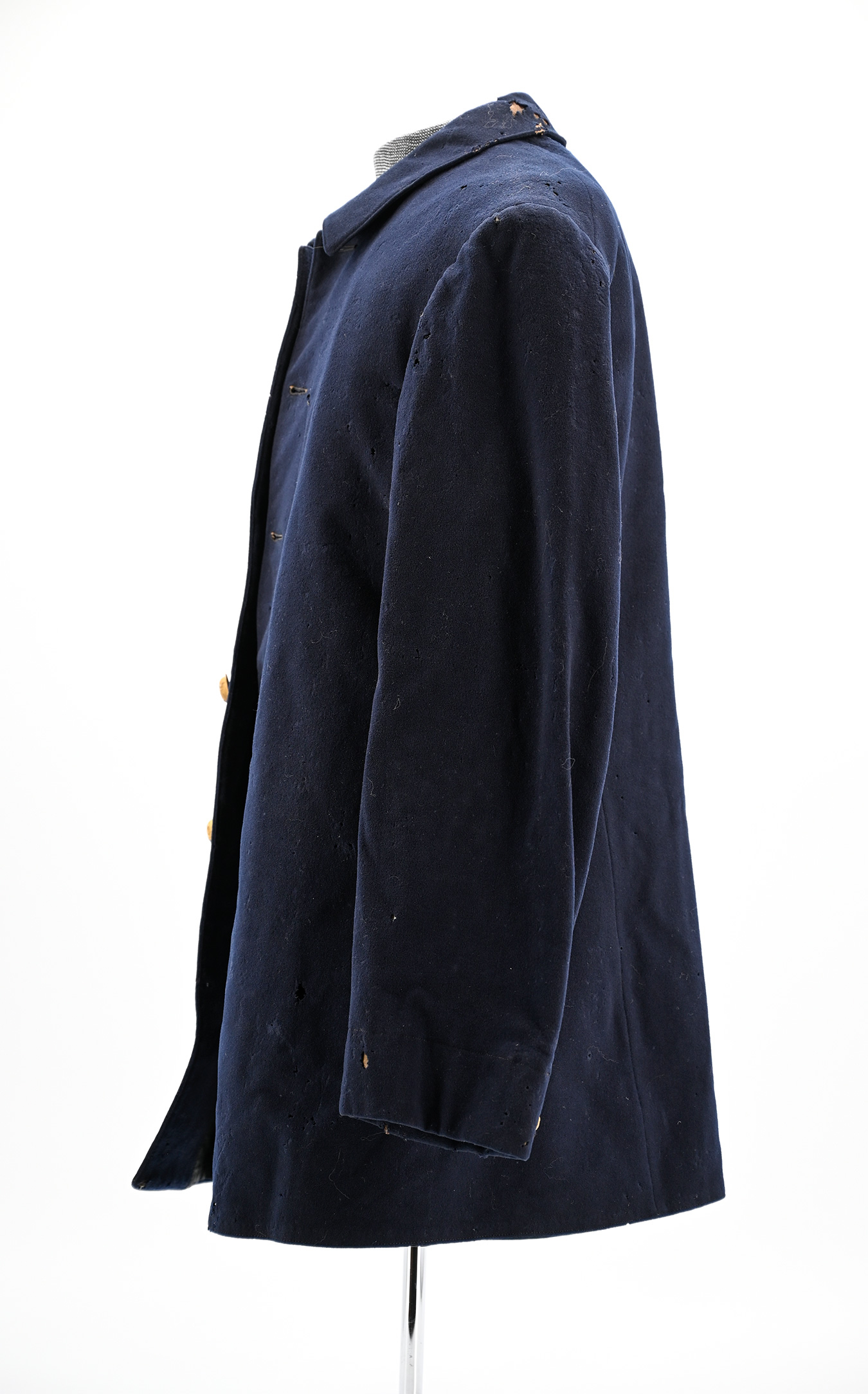 FORAGE CAP, FROCK COAT, AND HANDKERCHIEF OF SETH F. PLUMB 8th CT, KIA ...