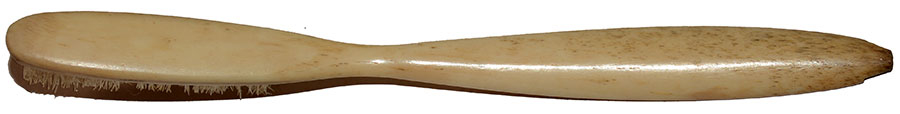 CIVIL WAR ERA BONE TOOTHBRUSH — Horse Soldier