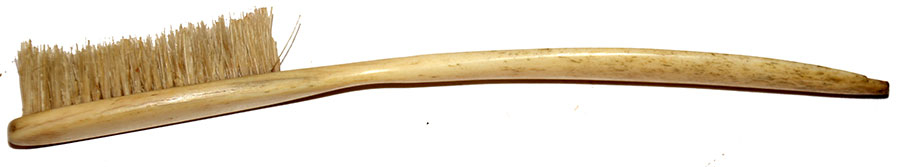 CIVIL WAR ERA BONE TOOTHBRUSH — Horse Soldier