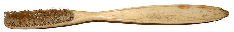 CIVIL WAR ERA BONE TOOTHBRUSH — Horse Soldier