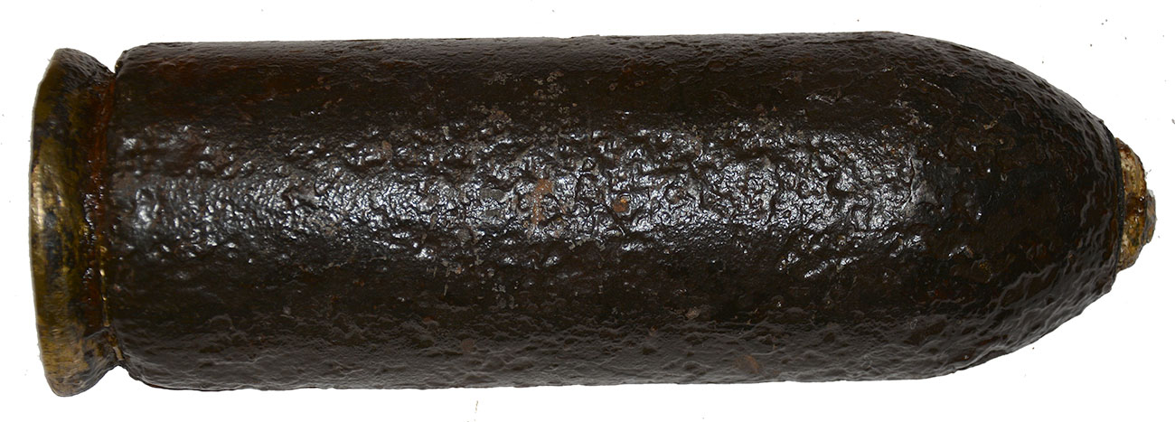 SECTIONED U.S. 3” PARROTT SHELL — Horse Soldier