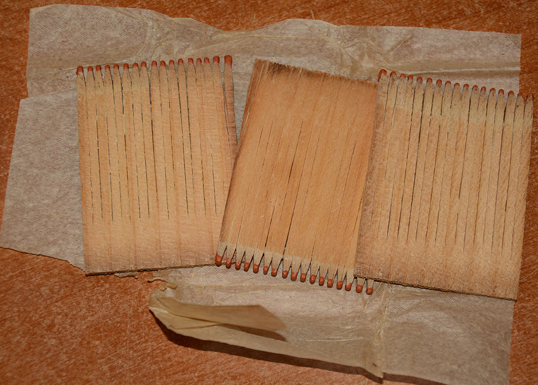 PACK OF CIVIL WAR MATCHES WITH WRAPPER — Horse Soldier