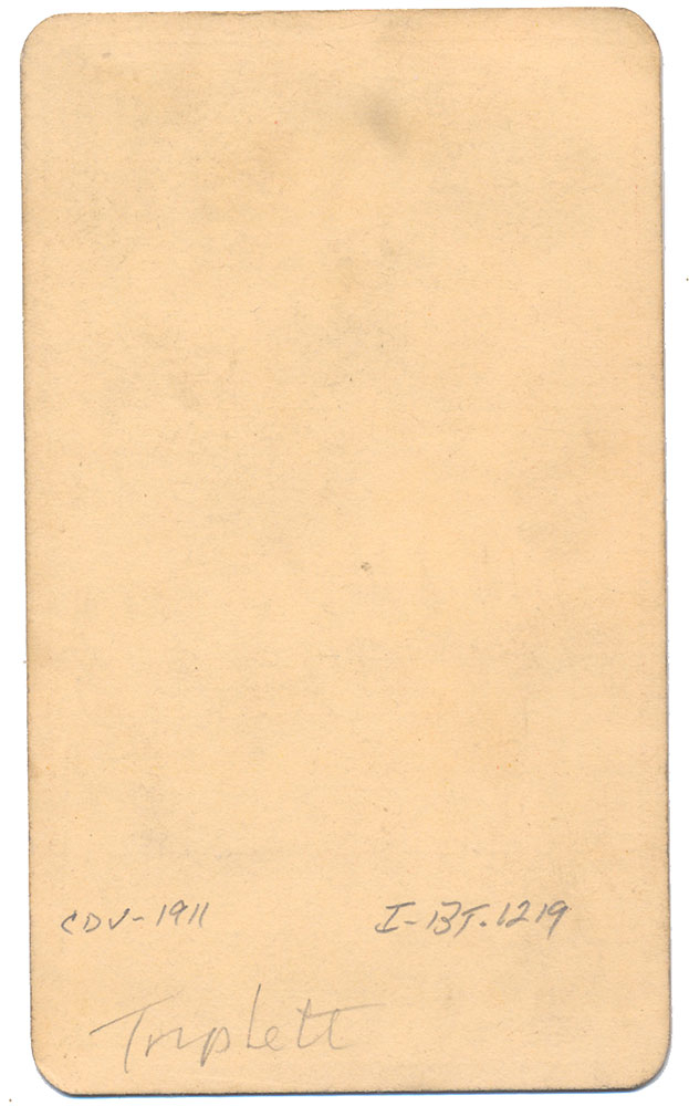 POST-WAR VIEW OF VMI CADET JOHN R. TRIPLETT – PRESENT FOR THE CADETS ...